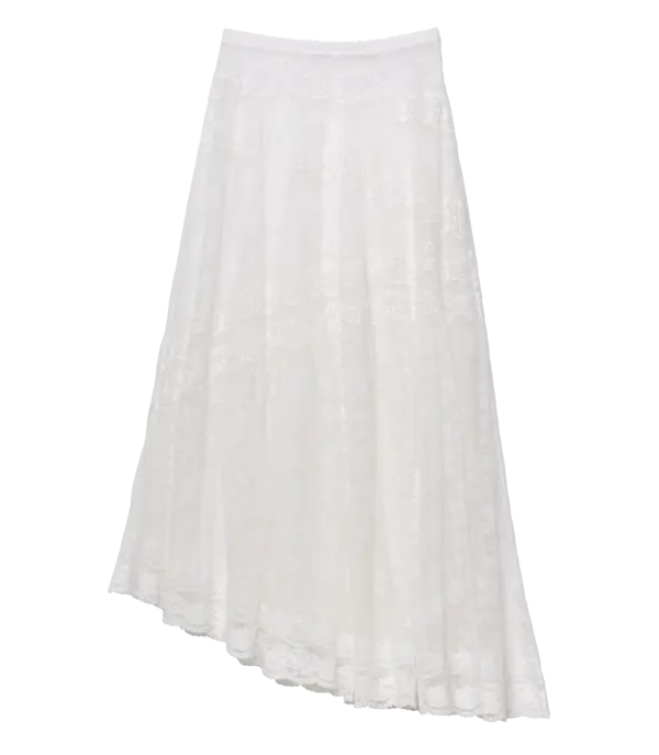 DÔEN Victoriana Embroidered Lace Skirt