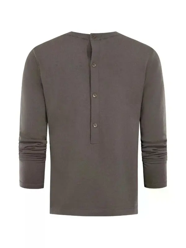Extreme Cashmere Lizzy Button-back Sweater