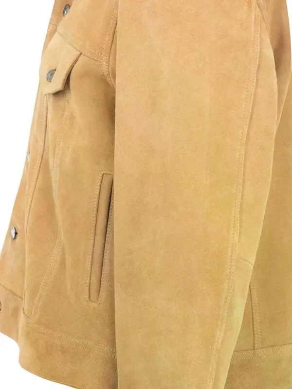 MIDNIGHT RODEO 1968 Suede Trucker Jacket