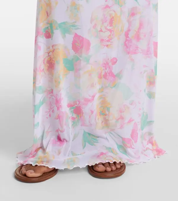 BANANHOT Solay Floral Maxi Skirt
