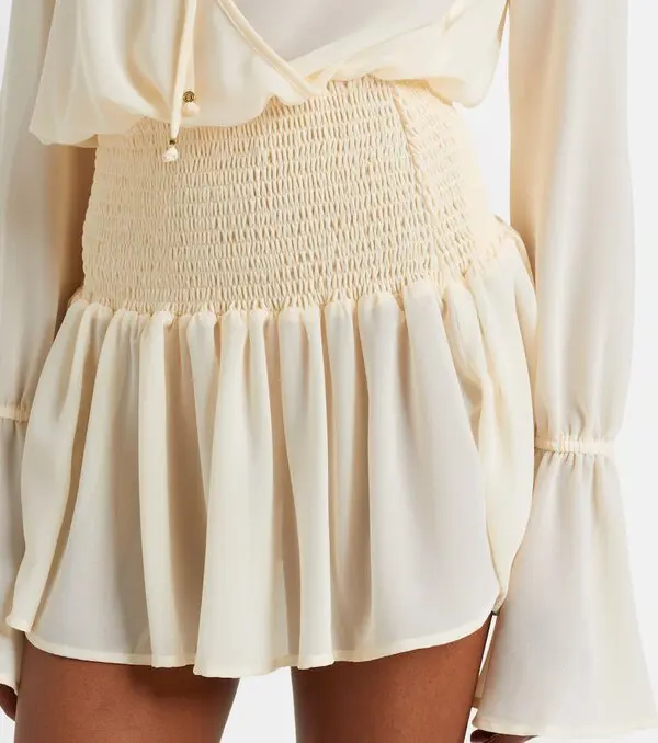 BANANHOT Naya Shirred Minidress