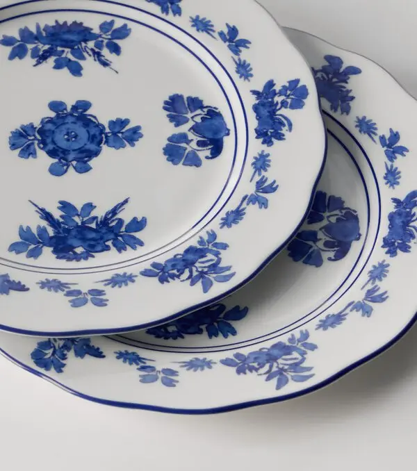 CABANA Gloria Set Of 2 Porcelain Dessert Plates