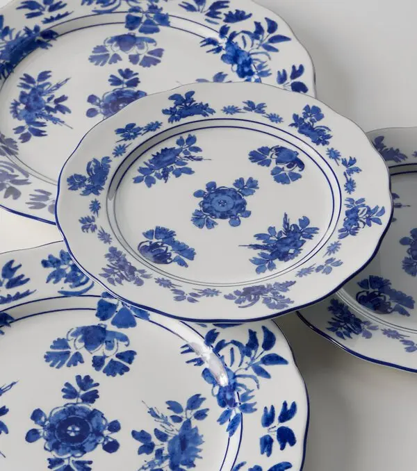 CABANA Gloria Set Of 2 Porcelain Dessert Plates