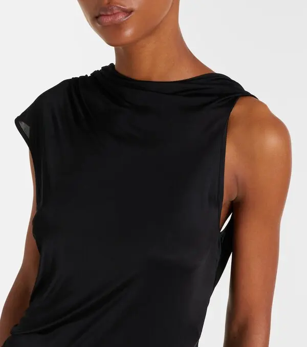 Rick Owens Lilies Shailee Ruched Gown