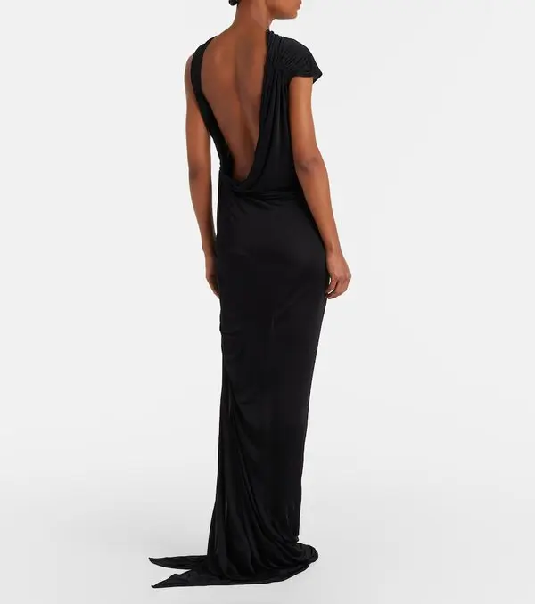 Rick Owens Lilies Shailee Ruched Gown