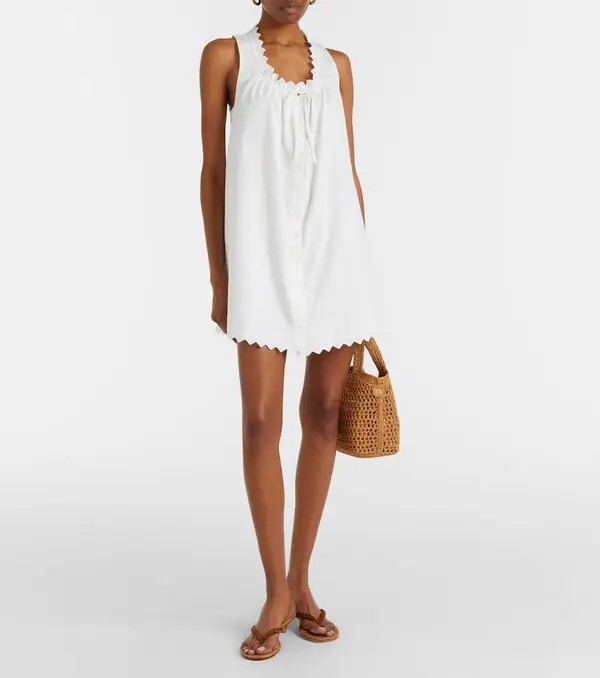 FRAME Cotton Poplin Shirt Dress