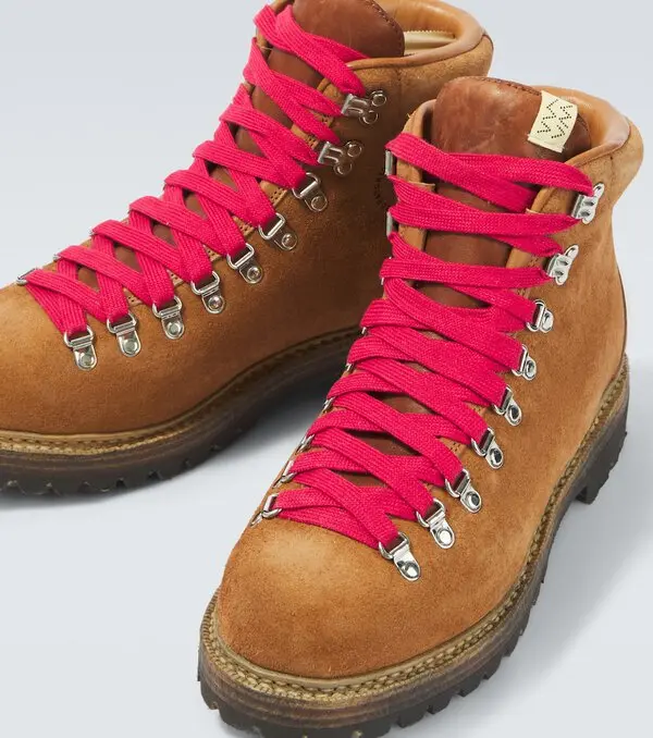 Visvim Whymper Suede Ankle Boots - Brown