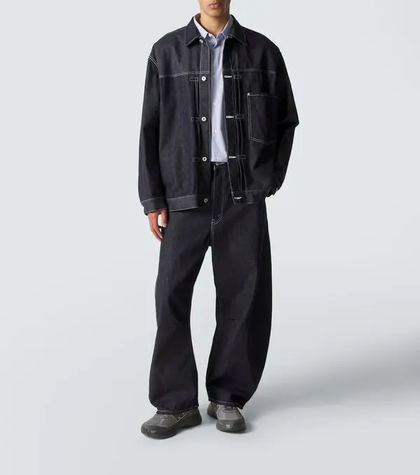 Comme Des Garçons Homme X New Balance 2010 Suede Trimmed Sneakers - Grey