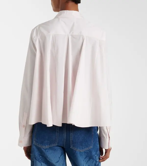 Loewe Paula's Ibiza Anagram Cotton Poplin Shirt