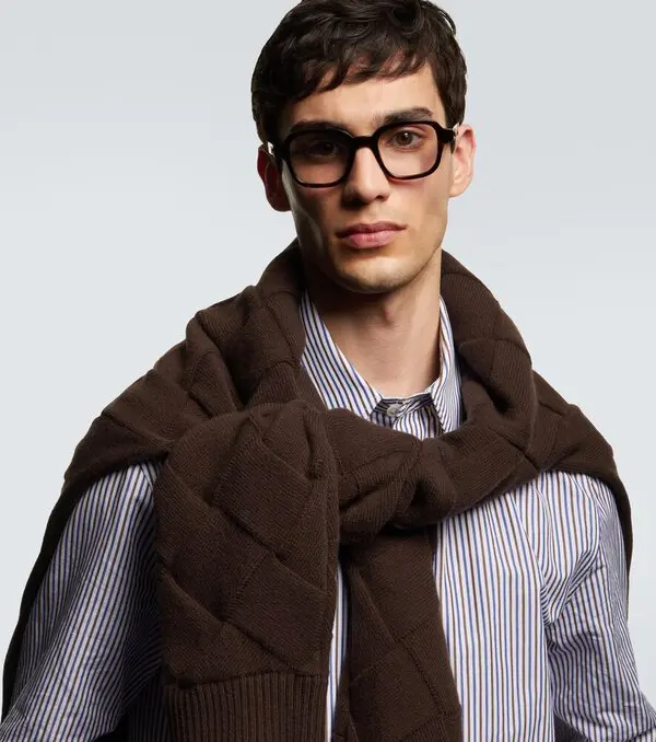 Bottega Veneta Stretch Square Glasses