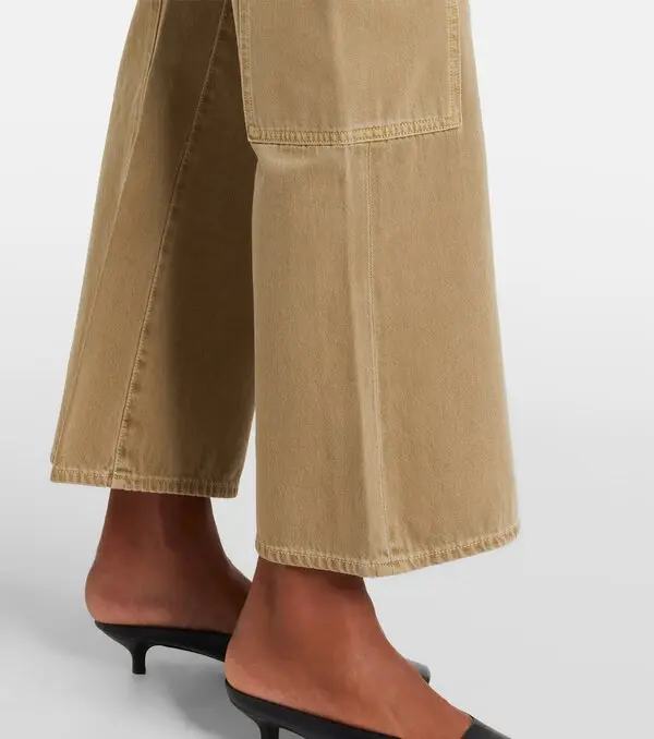 Citizens Of Humanity Mid-rise Cargo Jeans - Beige