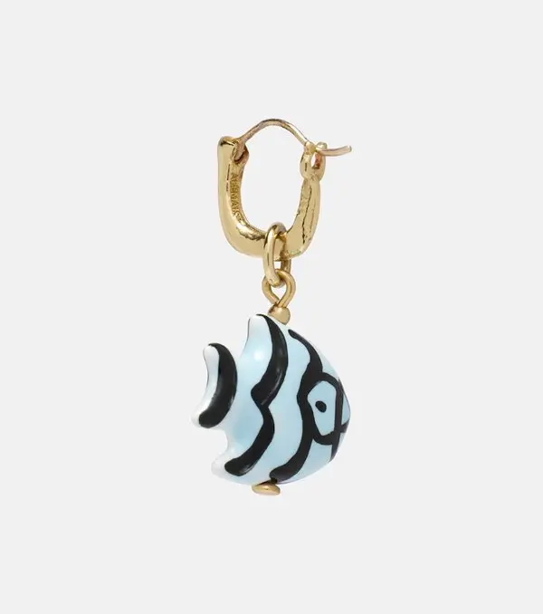 ALEMAIS Calypso Drop Earrings - Blue