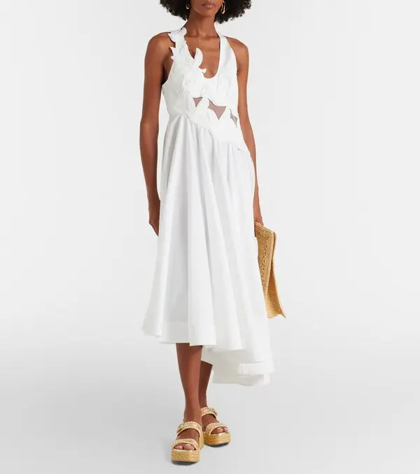 ROGER VIVIER Embellished Platform Espadrille Sandals