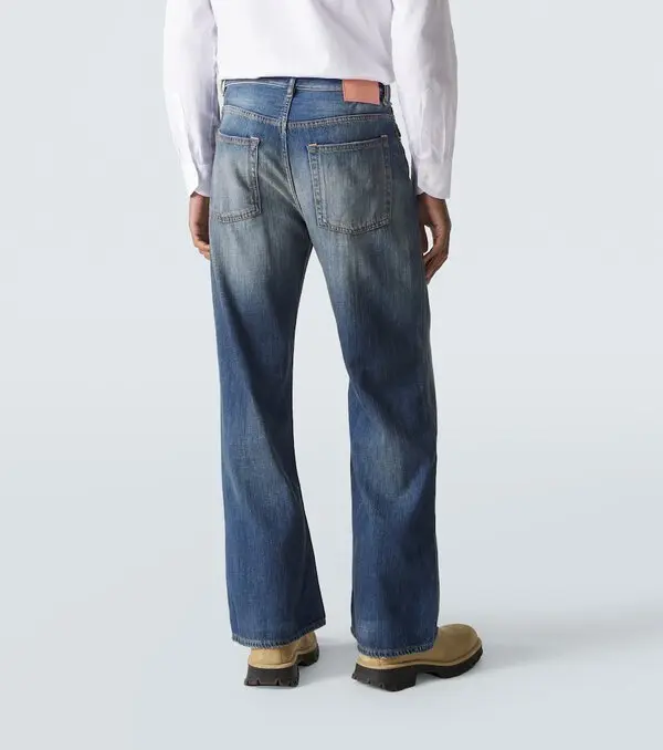 Acne Studios 2021 Distressed Wide-leg Jeans