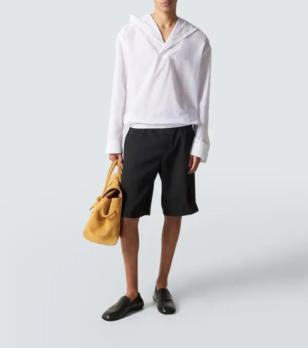Jacquemus Haut Marin Cotton-blend Shirt
