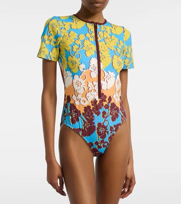 ALEMAIS Alémais Splice Floral Swimsuit