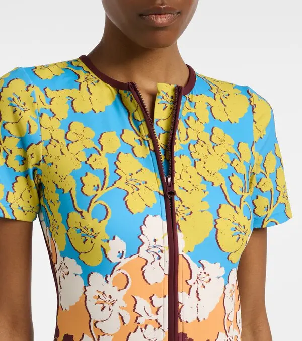 ALEMAIS Alémais Splice Floral Swimsuit