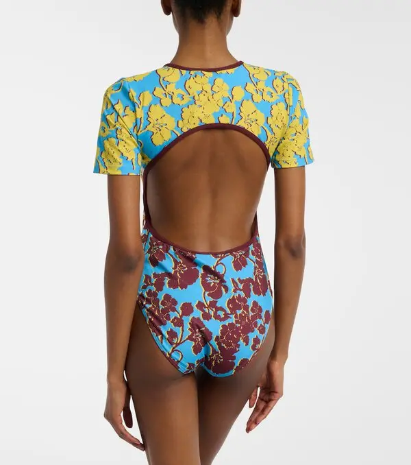 ALEMAIS Alémais Splice Floral Swimsuit