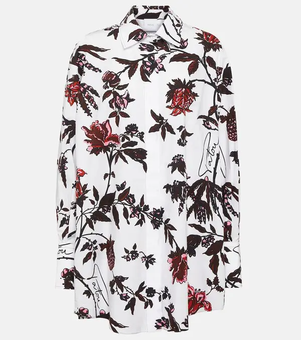 PATOU Cotton Shirt - Brown