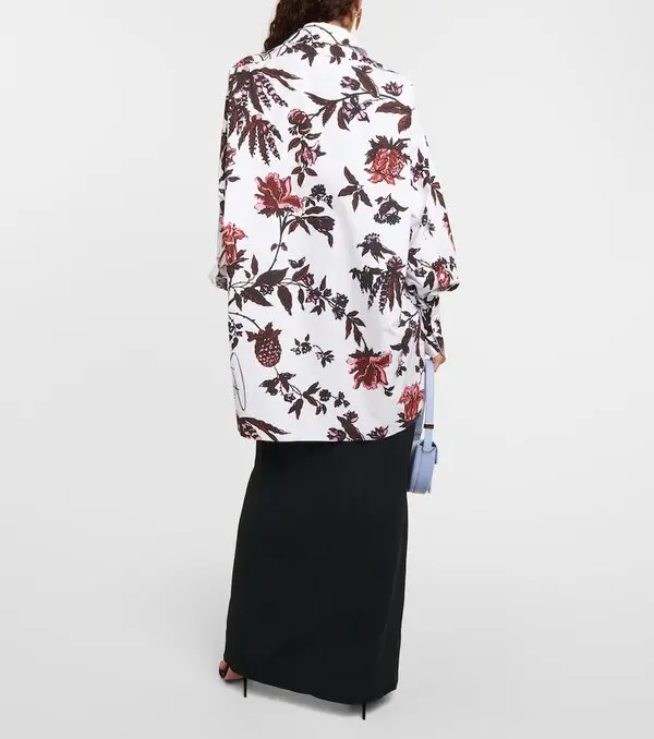 PATOU Cotton Shirt With Concealed Buttoned Front - Brown