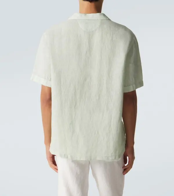 Thom Sweeney Linen Shirt - Green
