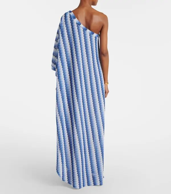 Melissa Odabash Savannah One-shoulder Beach Cover-up