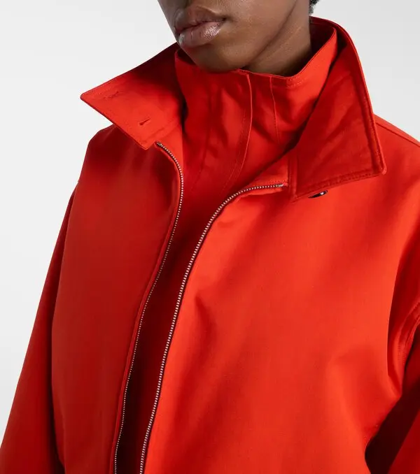 Alaïa Laye Cotton Bomber Jacket