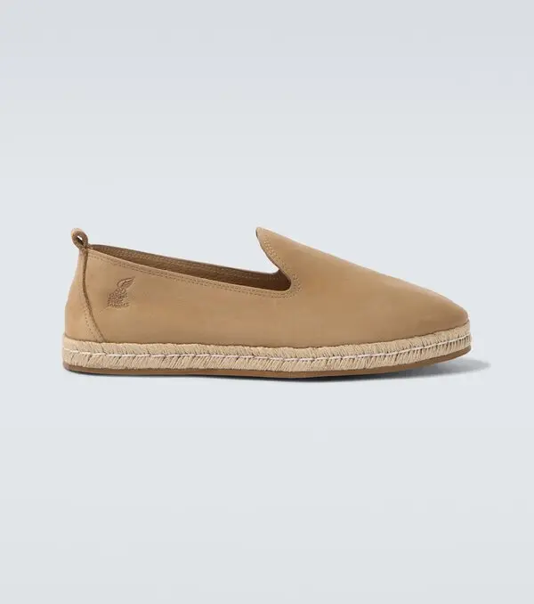 ANCIENT GREEK SANDALS Nomas Leather Espadrilles - Beige
