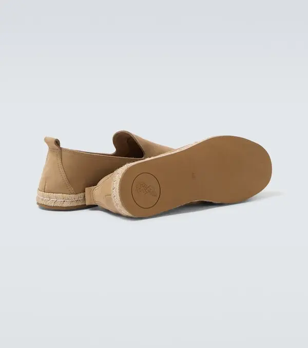 ANCIENT GREEK SANDALS Nomas Leather Espadrilles - Beige