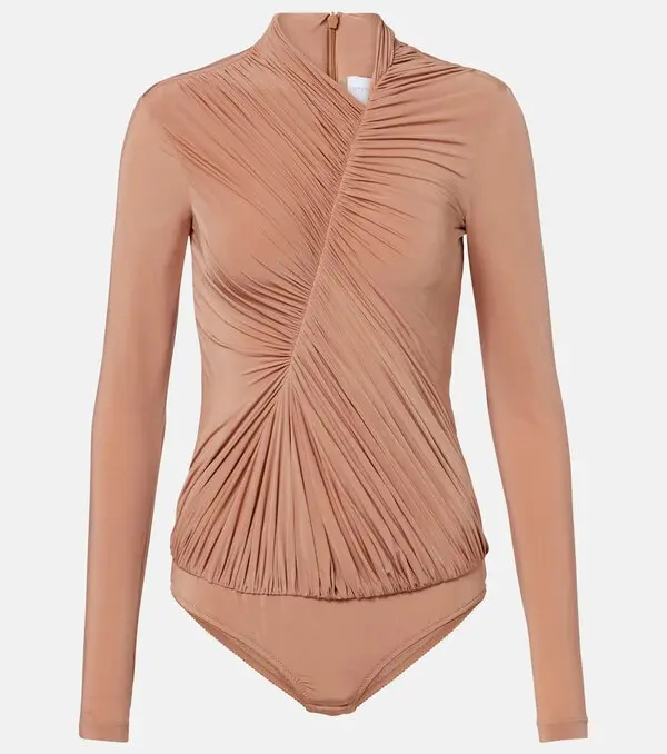 Stella McCartney Draped Bodysuit - Pink