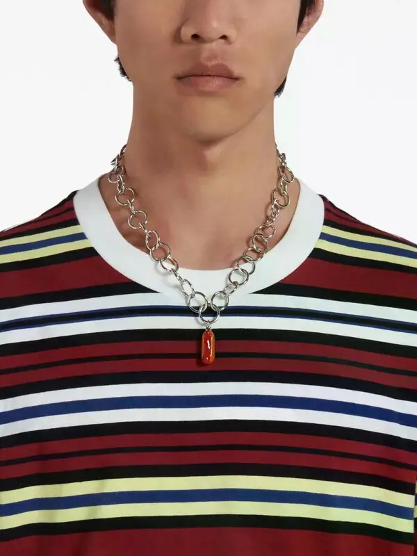 Marni Hot Dog-motif Charm Necklace