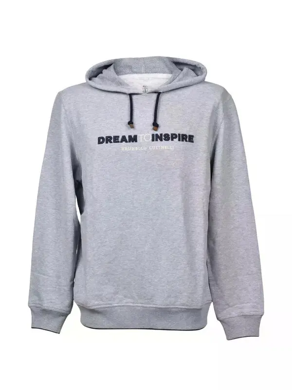 Brunello Cucinelli Logo-print Hoodie