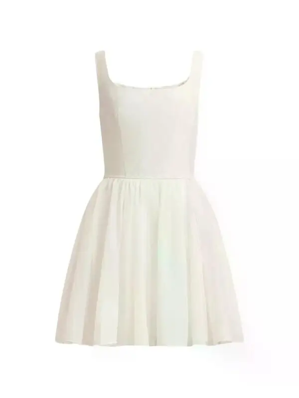 12 STOREEZ Square Neck Mini Dress