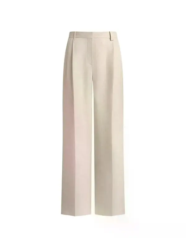 12 STOREEZ Pleated Wide Leg Trousers