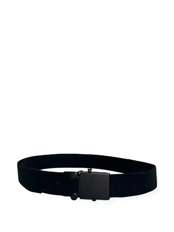 Marni Buckle-fastening Slim Belt - Black