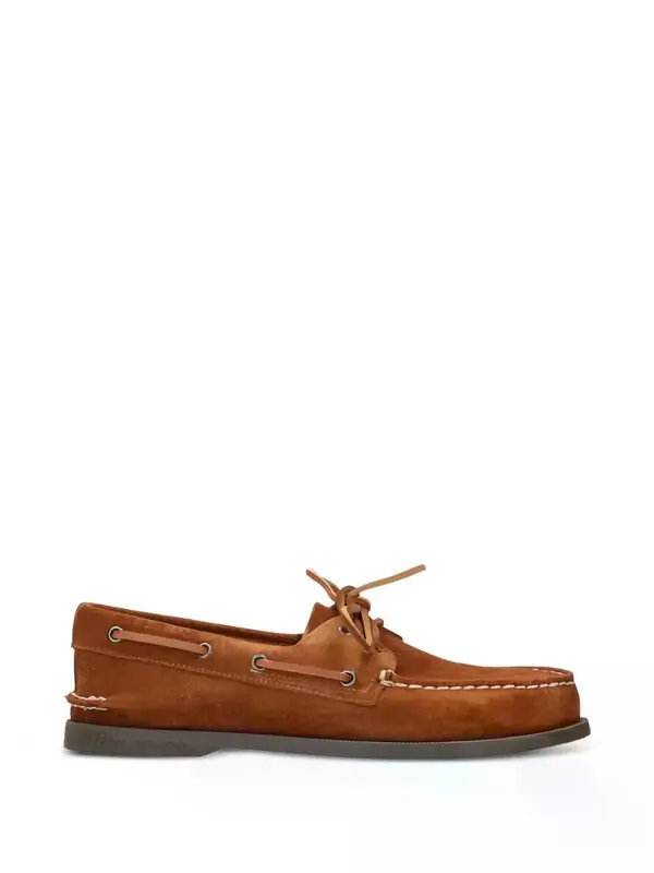 Sperry Authentic Original Suede Boat Shoes - Brown