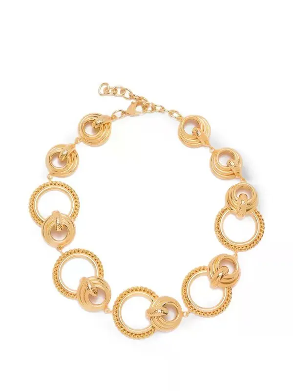SILVIA GNECCHI Gabriella Link Necklace - Gold