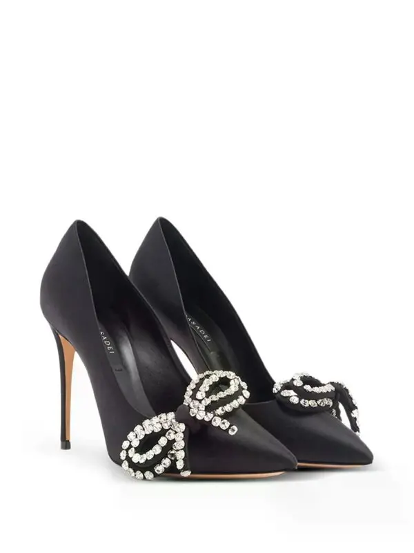 Casadei Judith Julia Crystal-embellished Pumps