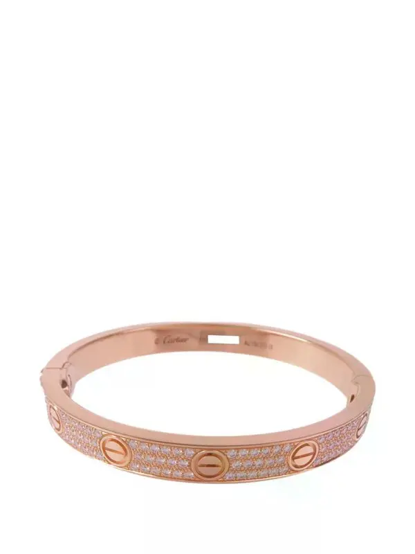 CARTIER Love Diamond Bracelet - Pink