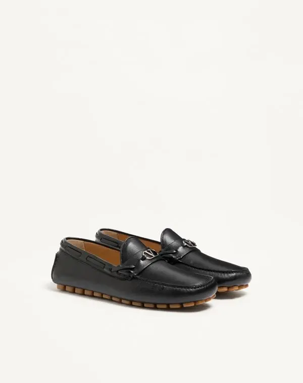 Valentino Garavani Fastaway Driver Loafer - Black