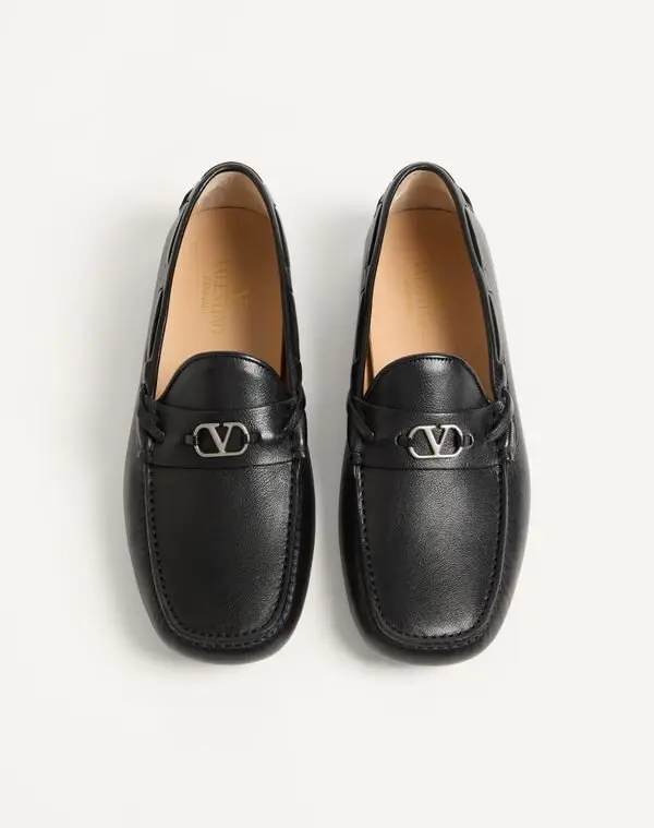Valentino Garavani Fastaway Driver Loafer - Black