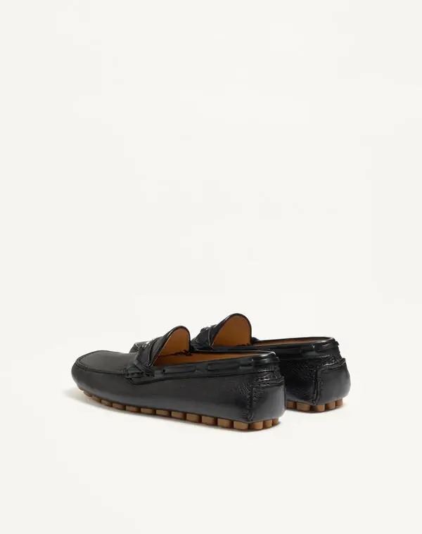 Valentino Garavani Fastaway Driver Loafer - Black