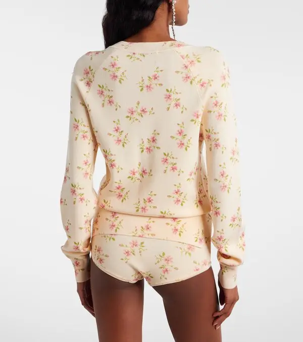 Simone Rocha Floral Cardigan