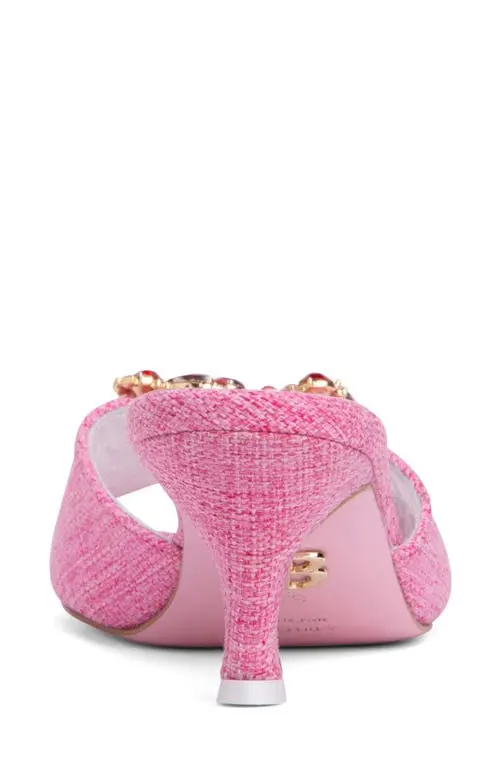 BEAUTIISOLES BY ROBYN SHREIBER Eden Kitten Heel Slide Sandal