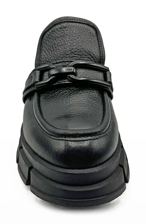 BEAUTIISOLES BY ROBYN SHREIBER Raquel Platform Loafer With Glossy Bit Hardware