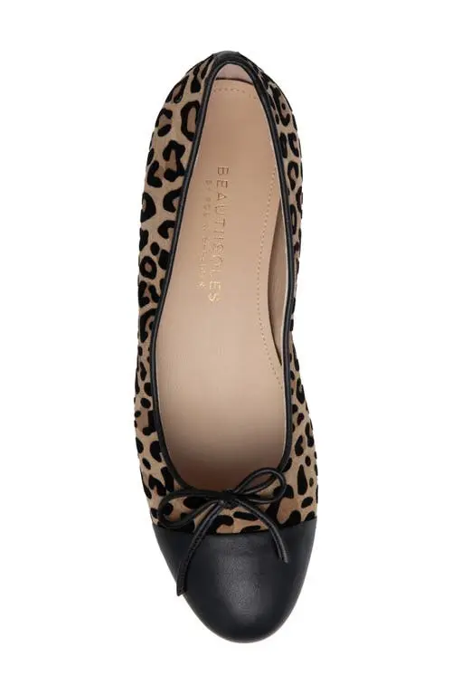 BEAUTIISOLES BY ROBYN SHREIBER Beatrice Cap Toe Pump - Leopard