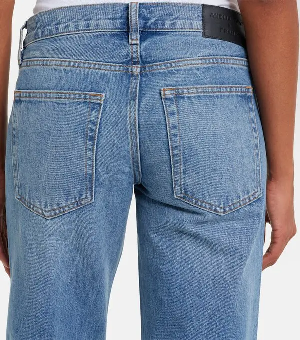 FRAME Wide-leg Jeans - Blue