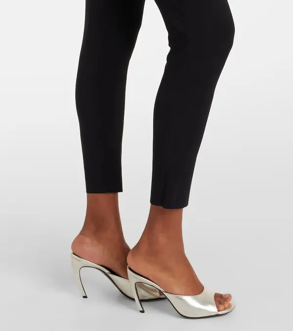 Norma Kamali Fara Open-back Jersey Catsuit