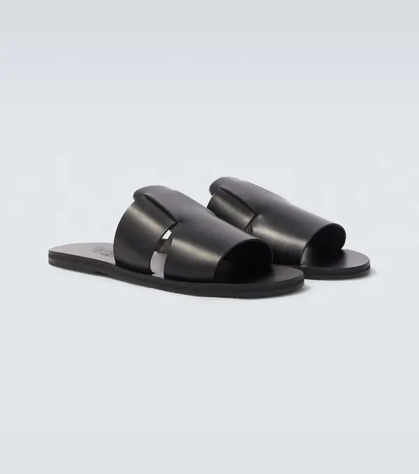ANCIENT GREEK SANDALS Miltiadis Leather Sandals