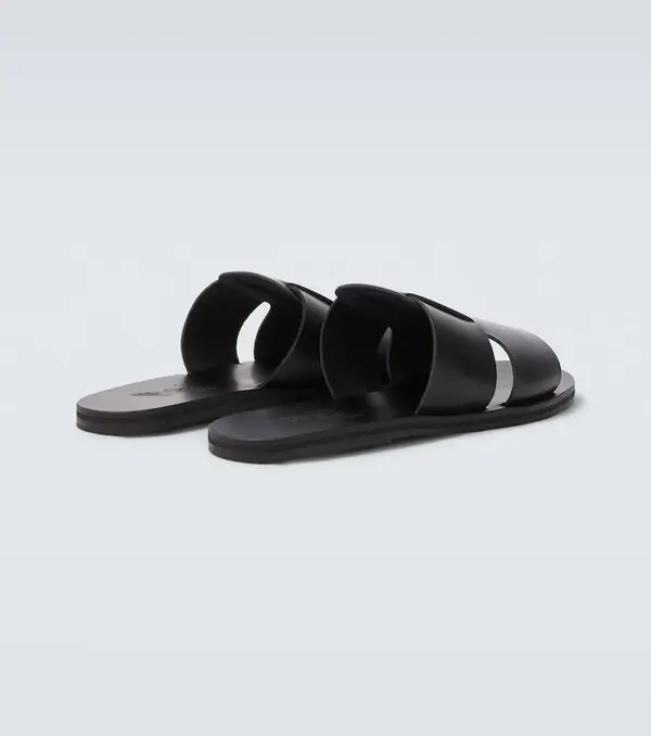 ANCIENT GREEK SANDALS Miltiadis Leather Sandals